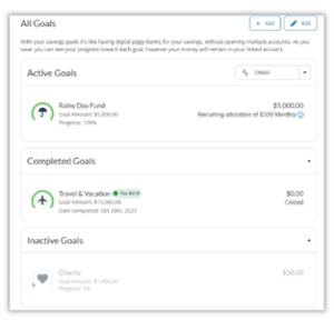 Goal Builder | Interior Federal